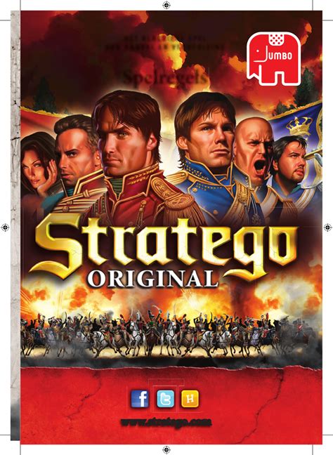 Handleiding Jumbo Spel Stratego Pagina 1 Van 8 Nederlands