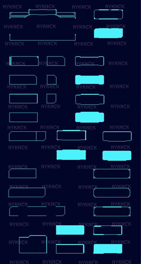 Artstation Cyberpunk Ui Package Game Assets