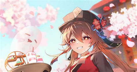 原神 スイパラ胡桃🌸 Azなお仕事募集中のイラスト Pixiv