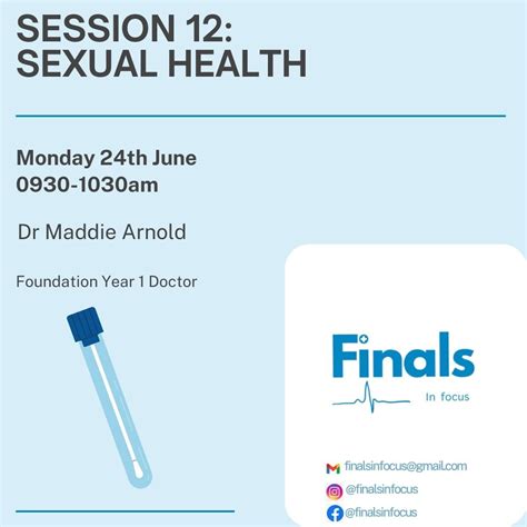 Session 12 Sexual Health Event Listing Medall