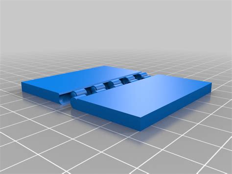 free 3d file parametric hermaphroditic snap together hinge・3d printable design to download・cults