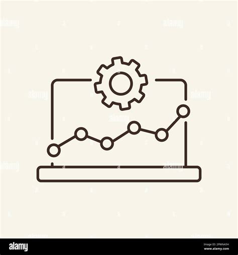 System Monitoring Line Icon Stock Vector Image And Art Alamy