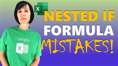 Dont Do This With Excel If Formulas Youtube