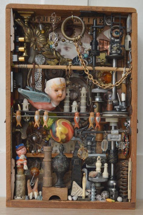 16 Assemblage Box Art Ideas Box Art Assemblage Fitzgerald