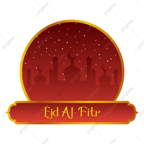 Gradiente Vermelho De Eid Al Fitr Png Png Eid Al Fitr Png Eid Eid
