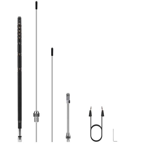 Radioddity Hf 008 Portable Telescopic Antenna Vhf Hf 6m 80m 3 5 5