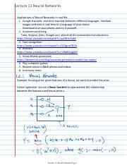 Lecture Introduction To Neural Networks Pdf Lecture Neural Networks Applications Of