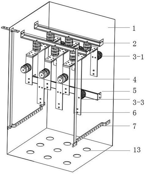 一种新型的一进二出电缆分接箱的制作方法