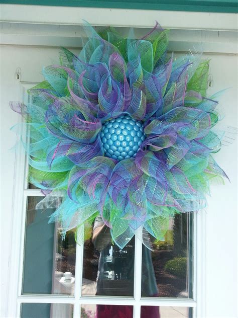 My Flower Deco Mesh Wreath Deco Mesh Wreaths Wreaths Summer Deco
