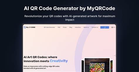 Ai Qr Code Generator By Myqrcode Create Scannable And Custom Qr Codes Deepgram
