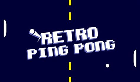 retro ping pong play unblocked and free