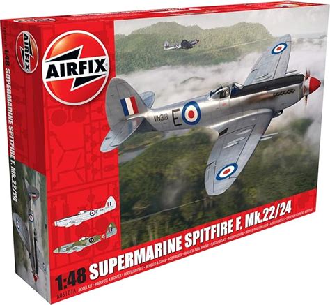 Airfix A06101A Supermarine Spitfire Mk22 24 Classic Kit Amazon Co Uk