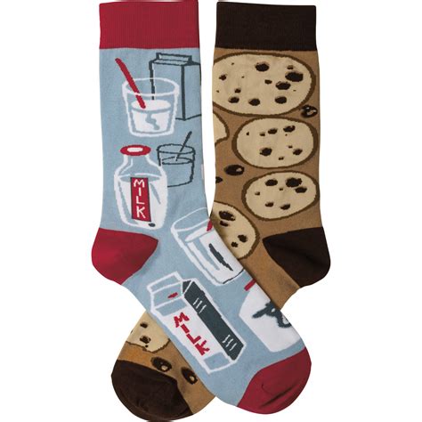 Milk And Cookies Socks By Primitives By Kathy