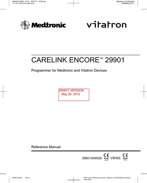 Medtronic 29901 29901 User Manual MAPS ID 501346 089