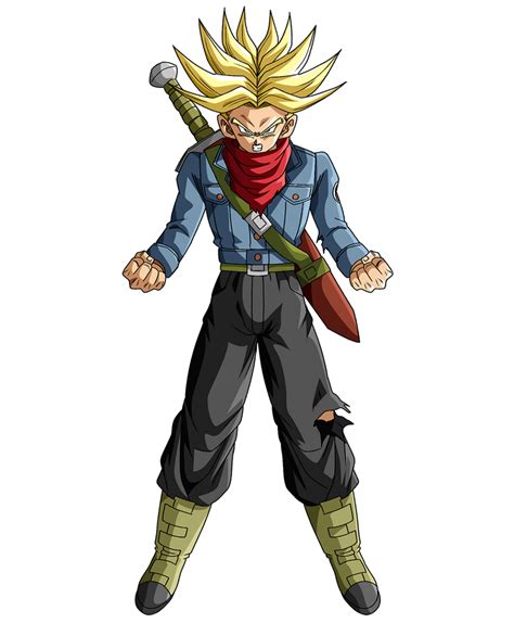 Trunks Ssj2 Render Bucchigiri Match By Maxiuchiha22 On Deviantart