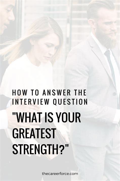 What Is Your Greatest Strength Best Answer For Interviews Interview