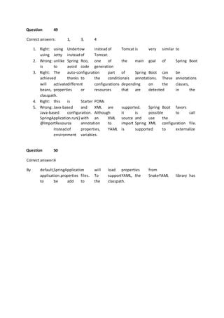 Spring Certification Mock Exam Pdf