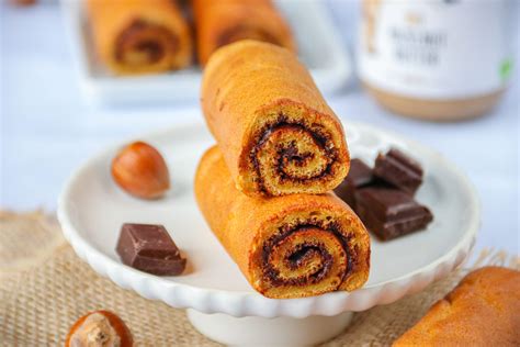 Mini Roulés Chocolat Ou Framboises Sans Sucres Ni Matières Grasses Recette