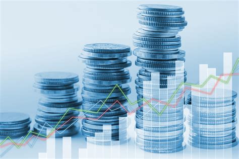 硬币堆起的数据分析图图片下载 觅知网