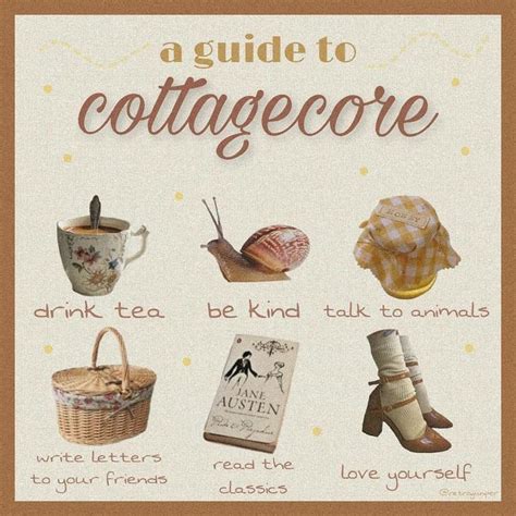 𝚌𝚞𝚝𝚎 𝚕𝚒𝚕 𝚐𝚞𝚒𝚍𝚎 Cottagecore Things Cottagecore Activities
