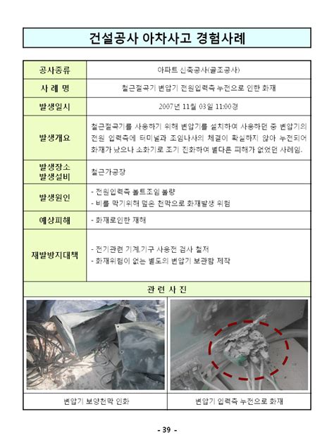 아파트 아차사고사례﻿ 네이버 블로그
