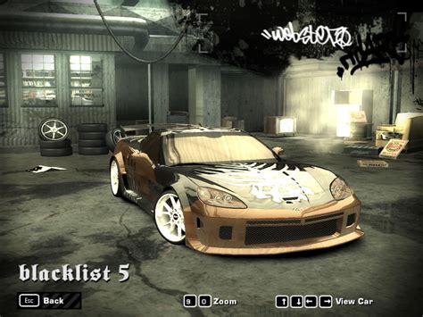 NFS Center Need For Speed Most Wanted Blacklist