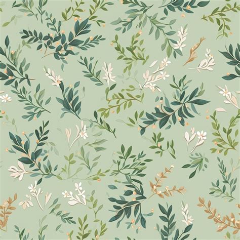 Premium Ai Image Beautiful Botanical Floral Patterns Ai Generated