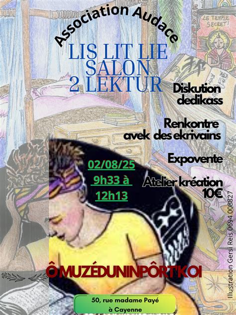 Sorties Lis Lit Lie Salon 2 Lektur