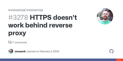 doesn t work behind reverse proxy · issue 3278 · invoiceninja