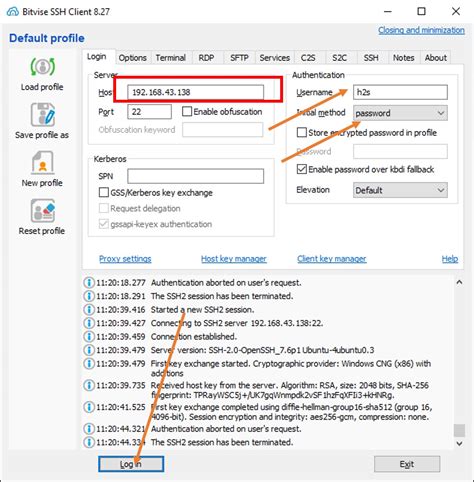 How To Use Bitvise Ssh Client On Windows 10 8 7 H2S Media