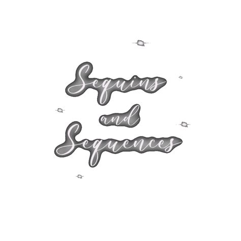 Sequins In Sequences