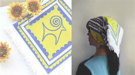 Шалик та хустки Youtube