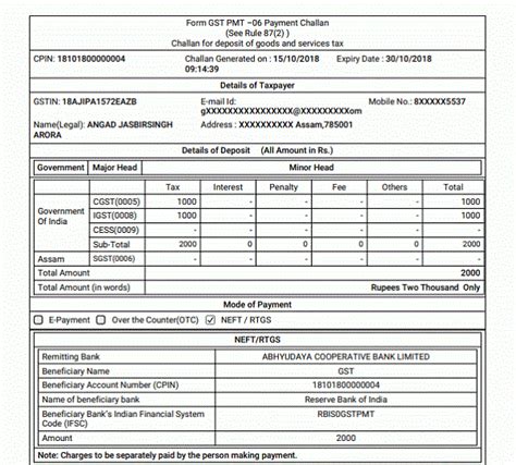 How To Create Gst Payment Challan And Edit The Saved Challan How To Create Gst Payment Challan And Edit The Saved Challan