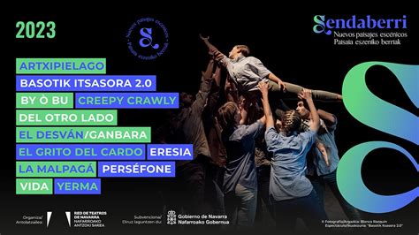 La Red de Teatros de Navarra presenta la programación Sendaberri 2023