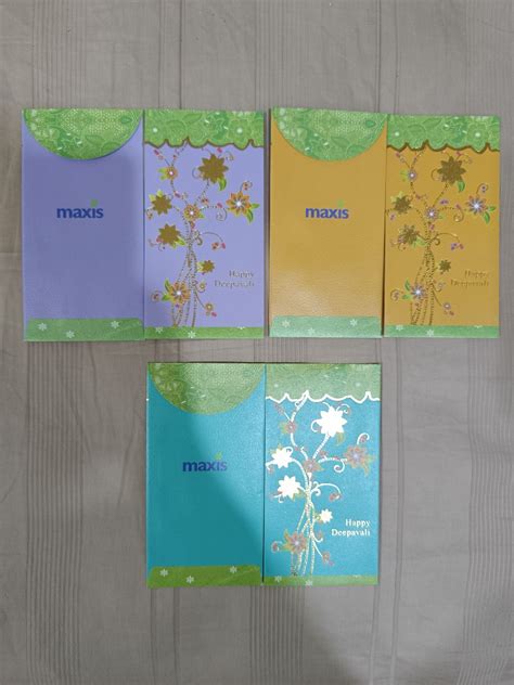 Maxis Angpowsampul Duit Raya Hobbies And Toys Stationery And Craft