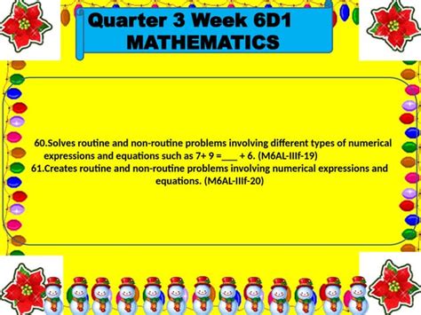 Math 6 Ppt Q3 W6 Routine And Non Routine Problems Involving Different Types Of Numerical