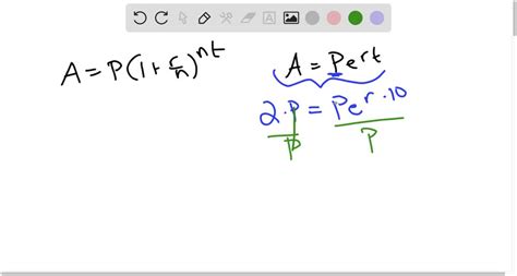 ⏩solved At What Rate R Of Continuous Compounding Does A Sum Of Money