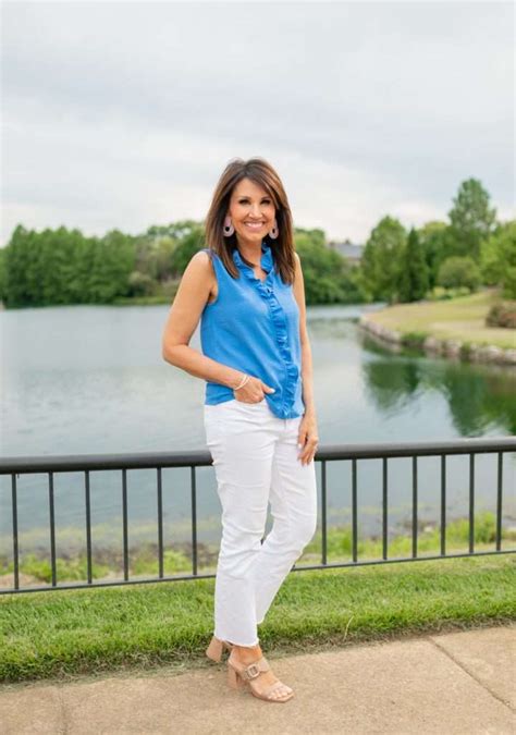 The Cyndi Ruffle Blouse In Two New Colors Cyndi Spivey