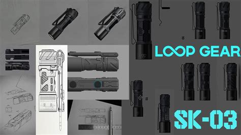 Loop Gear Sk05 Compact Yet Powerful Edc Flashlights Loopgear