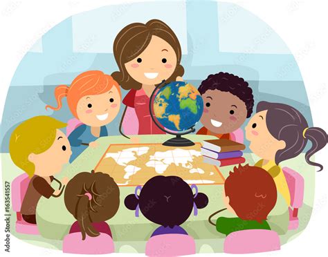 Geography Class Clipart