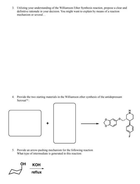 Solved 3 Utilizing Your Understanding Of The Williamson