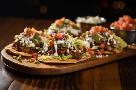 Premium Photo Fresh And Flavorful Chalupas Tasty Chalupas Food Image