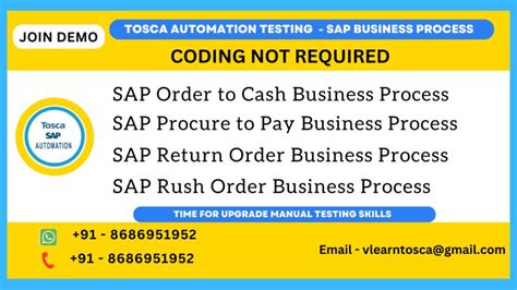 Tosca Sap Automation Testing By Govind On Linkedin Toscaautomation