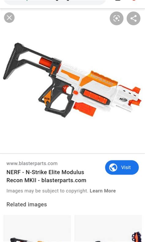Nerf Modulus Hobbies And Toys Toys And Games On Carousell