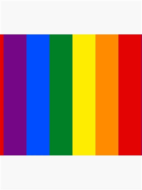 Vertical Gay Pride Rainbow Flag Shower Curtain By Podartist Redbubble