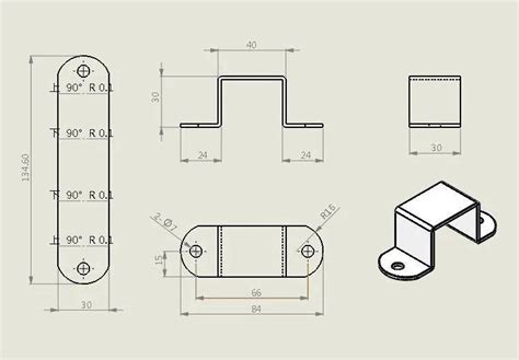 举例讲解SolidWorks制作钣金展开的过程 法兰