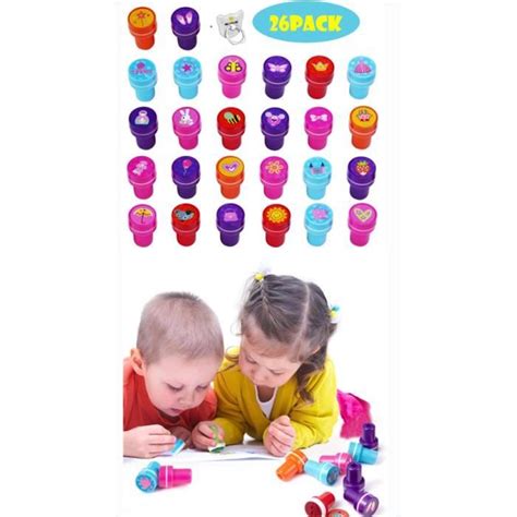 26pcs Tampons à encre auto encrage les enseignants cadeaux timbres