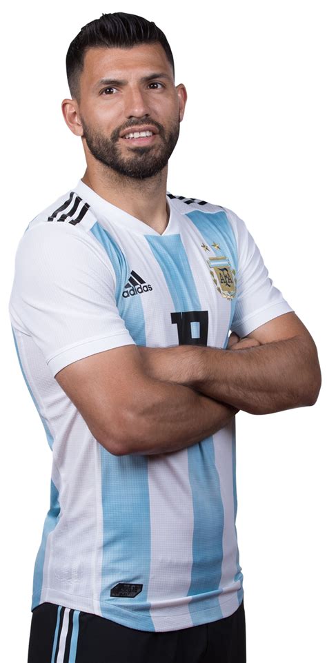 Sergio Aguero Argentina Football Render Footyrenders