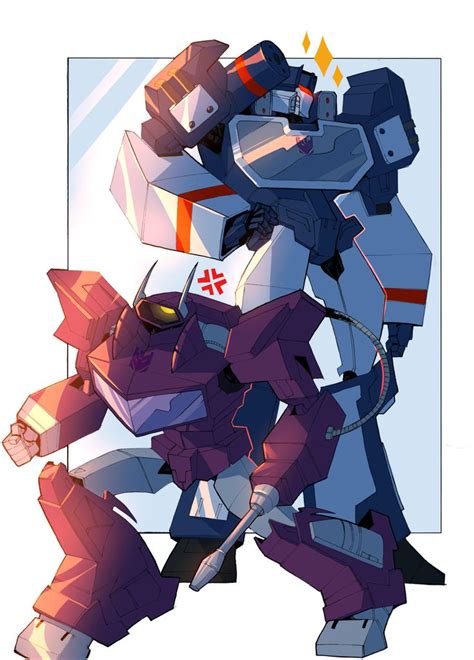 Soundwave And Shockwave By Pretentiousfork Transformers Soundwave