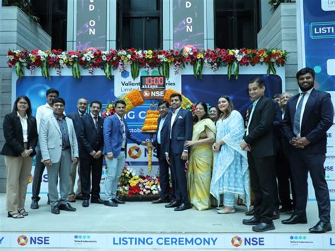 Bse Nse Sensex Nifty Stock Market Update Valiant Laboratories Ipo